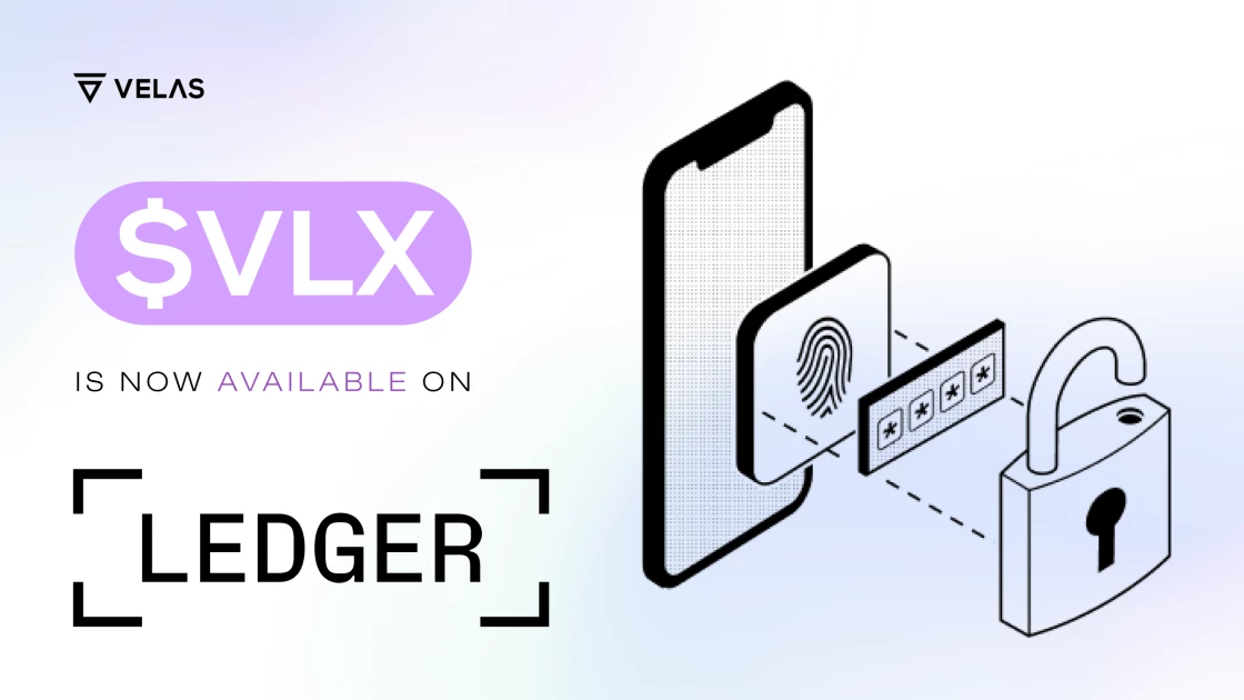 $VLX is Now Available on Ledger - Velas Blog
